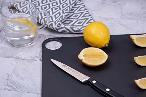 ARCOS Cutting Board 15x11 Inch Resin and Cellulose Fibre 377x277 mm. 963 gr. Chopping Board. Series Tablas. Color Black