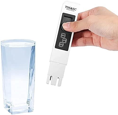 YUESFZ Precise Water Quality Tester, 3 in 1 Professional TDS Meter Portable LCD Digital TDS Conductivity Temperature Meter Water Quality Monitor Tester Practical Water Quality Detector