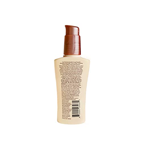 Ambi Even & Clear Purifying Charcoal Black Soap Facial Cleanser With Nutrient Rich Sweet Potato Complex | Helps Even Skin Tone | 3.5 Ounce