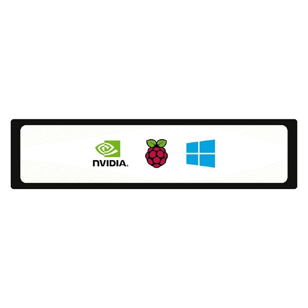 Iiunius 11.9inch Capacitive Touch Screen LCD, 320×1480, HDMI, IPS, Toughened Glass Cover, Fits Raspberry Pi,Jetson Nano,PC,Windows 10/8.1/8 / 7