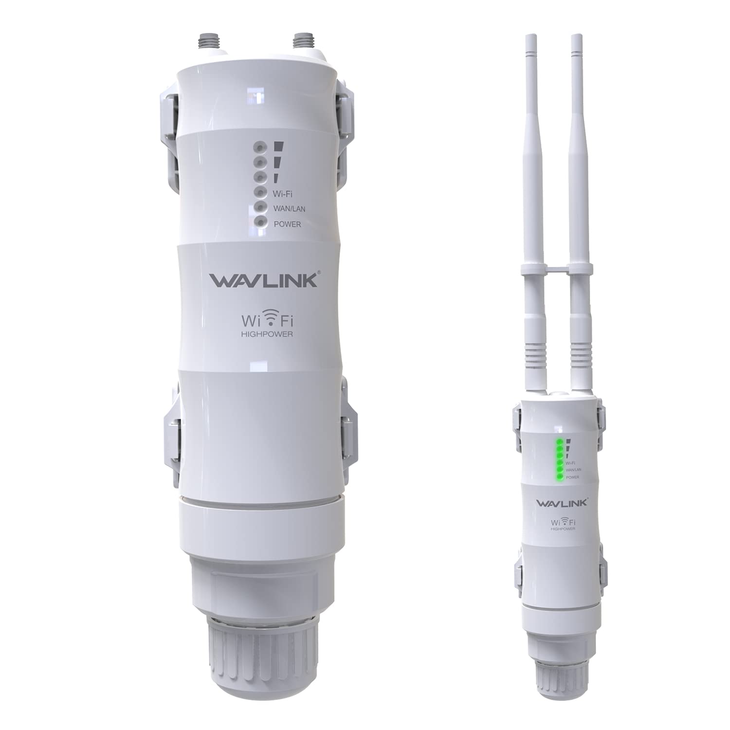 N/C (Upgrade Version) AC600 Dual Band 2.4+5G 600Mbps Outdoor WiFi Extender,3 in 1 Outside Weatherproof PoE Access Point (AP)/ Wireless Repeater/Router/Internet Bridge Amplifier Signal Booster