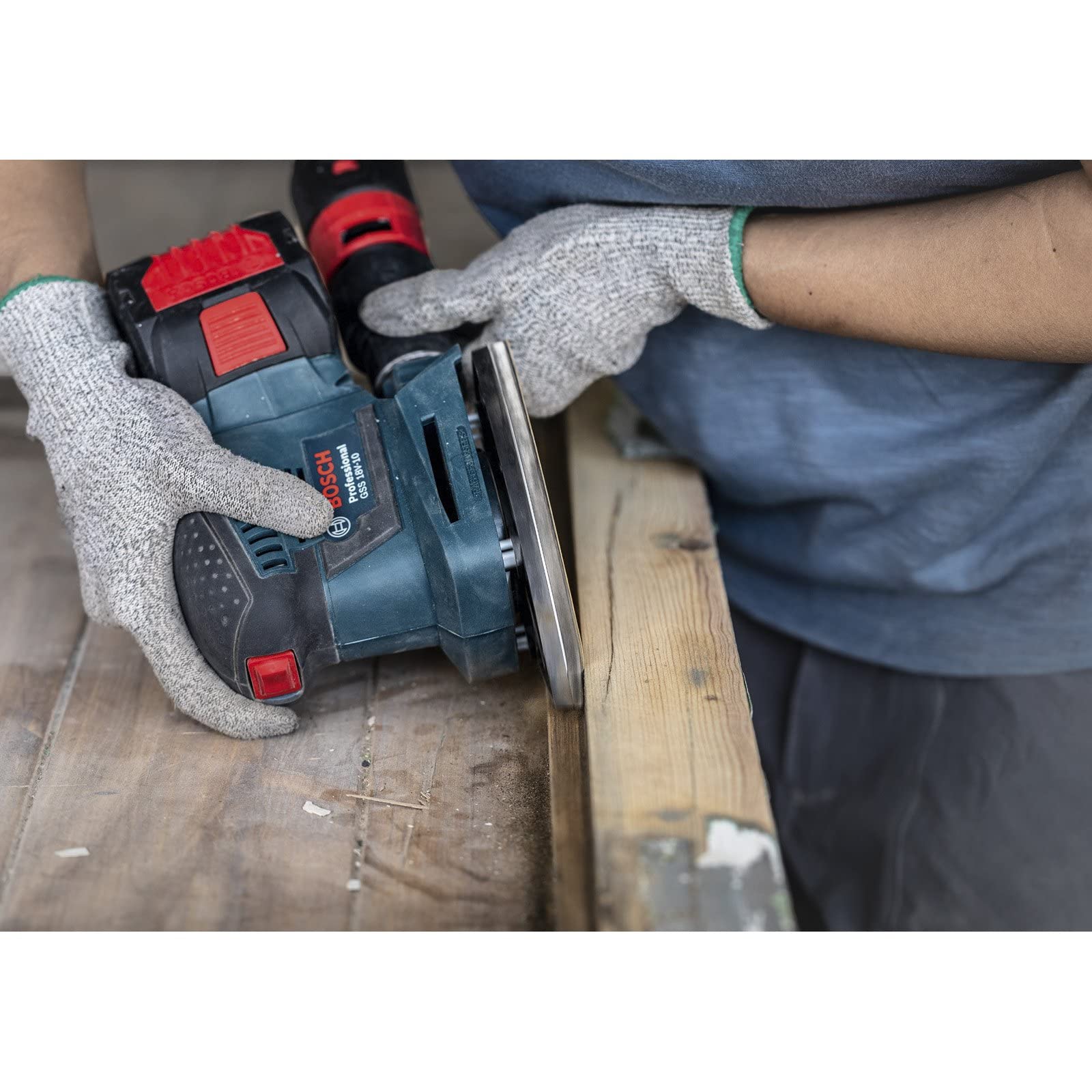 Bosch Professional 1x Expert C470 Sandpaper Roll (for Hardwood, Paint on Wood, Width 115 mm, Length 5 m, Grit 120, Accessories Hand Sanding)