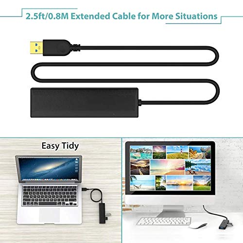 WJCCY USB Hub 3.0 Adapter Card Reader USB Splitter for Laptops USB 3.0 Hub for PC Computer Accessories