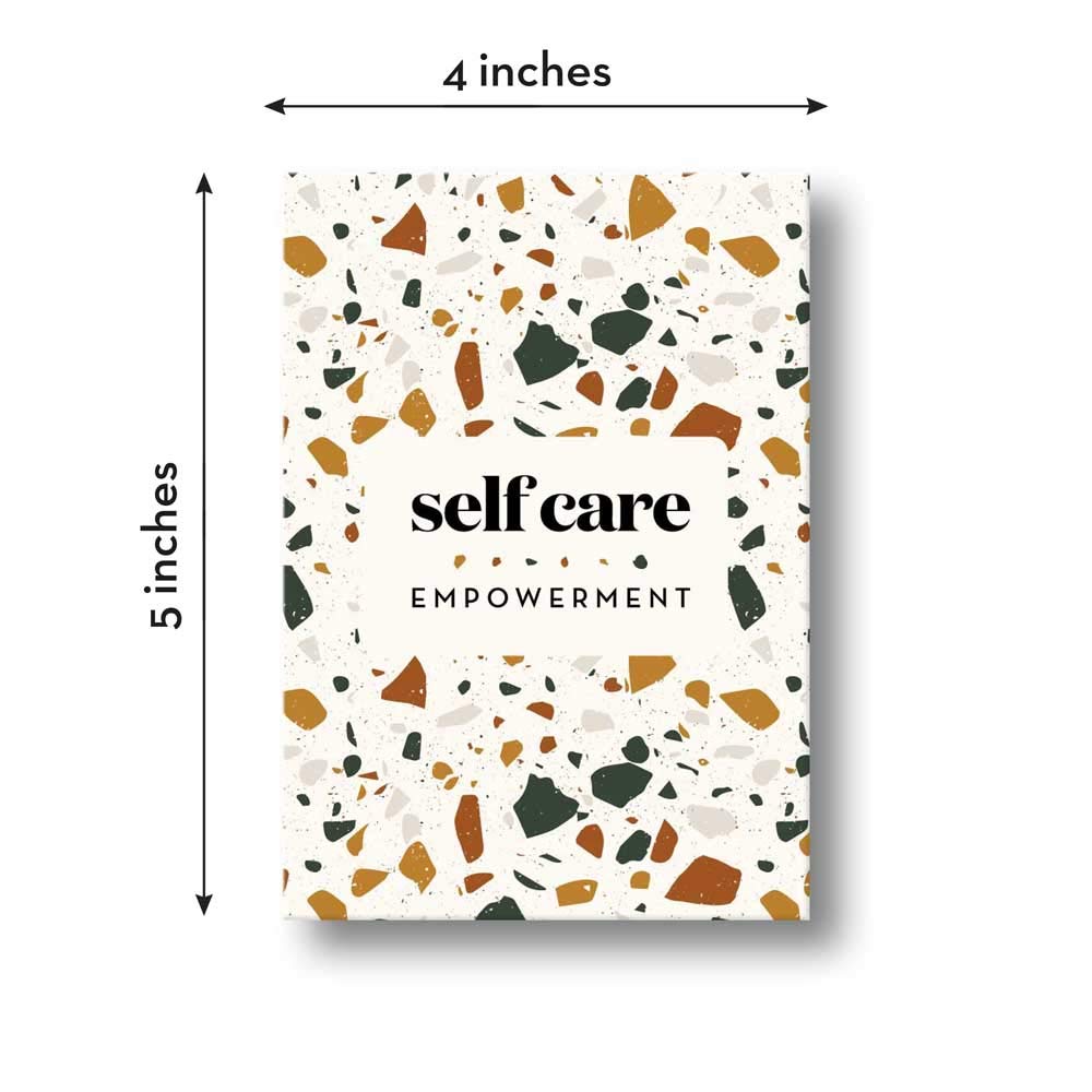 Allura & Arcia Empowering Self Care Questions - 52 Stress Relief Cards for Meditation, Mindfulness, Yoga & Gifts