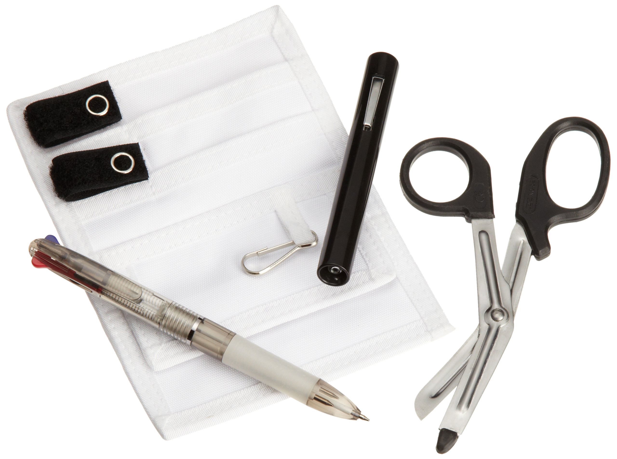 ADC - ADC117BK Pocket Pal III Medical Accessories Nurse Kit, Includes MiniMedicut Shears, Adlite Plus Disposable Penlight, and 3-Color Pen, Black, Adult