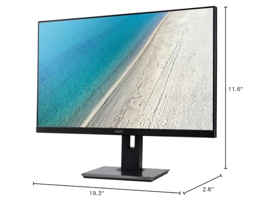 Acer B227Q A 21.5" Full HD LED LCD Monitor - 16:9 - Black