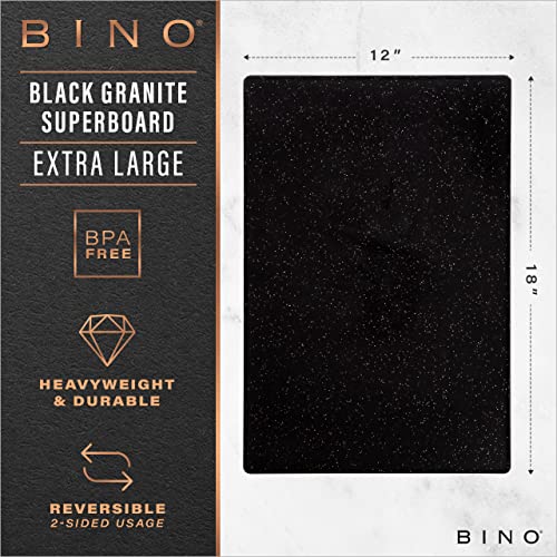 BINO Cutting Board | BPA-Free Chopping Board | Cutting Boards for Kitchen Durable, Large Surface, Multipurpose, Dual-Sided, Dishwasher Safe | Charcuterie Accessories | Home & Kitchen Utensils