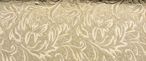 Antique Gold Matelasse Jacquard Fabric by The Yard Drapery Upholstery