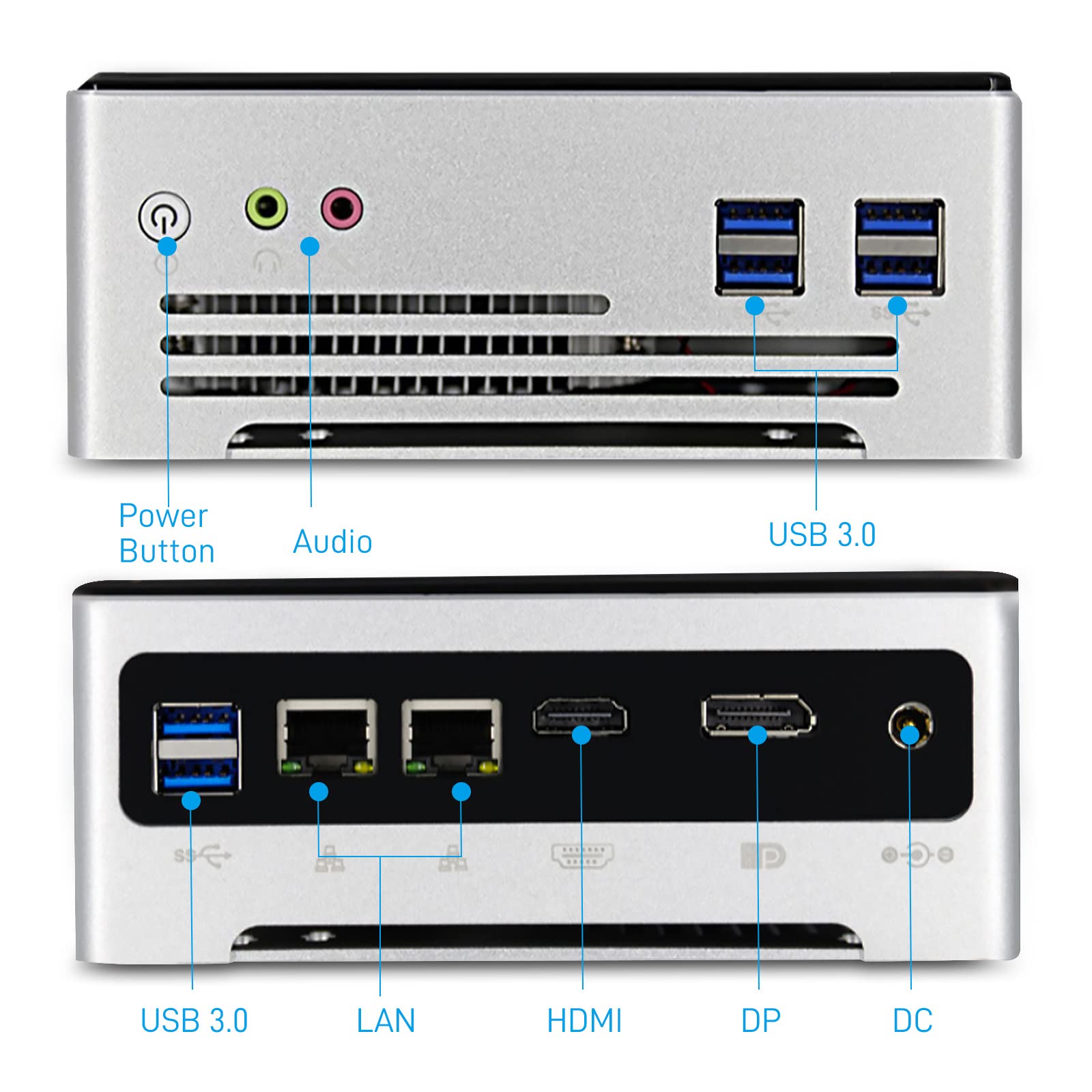 ALLASONE Mini PC Windows 11 Pro Core i7-1165G7,Mini Computer Dual LAN,32GB DDR4 RAM 512GB M.2 NVME SSD,Micro Computer USB3.0 HDMI DP, Dual Band WiFi BT 4.2