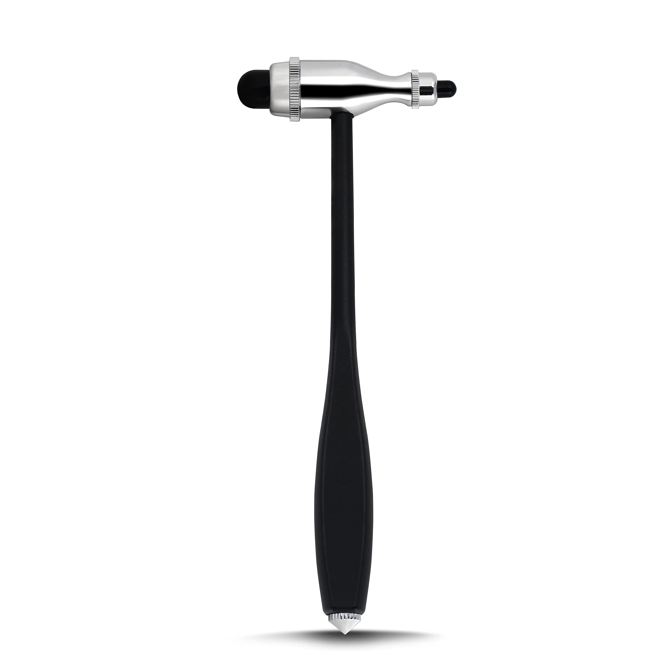 Tromner Reflex Hammer Neurological Medical Tool with Built-in Brush for Cutaneous and Superficial Responses β Light Percussion Reflex Hammer Medical Tool for Reflex Testing