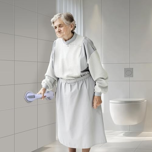 2 Pack Grab Bars for Bathtubs and Showers, Shower Handles for Elderly Seniors bar Bars Safety Elderly Suction 500 lbs Cup and Walls bathtubs Handicap