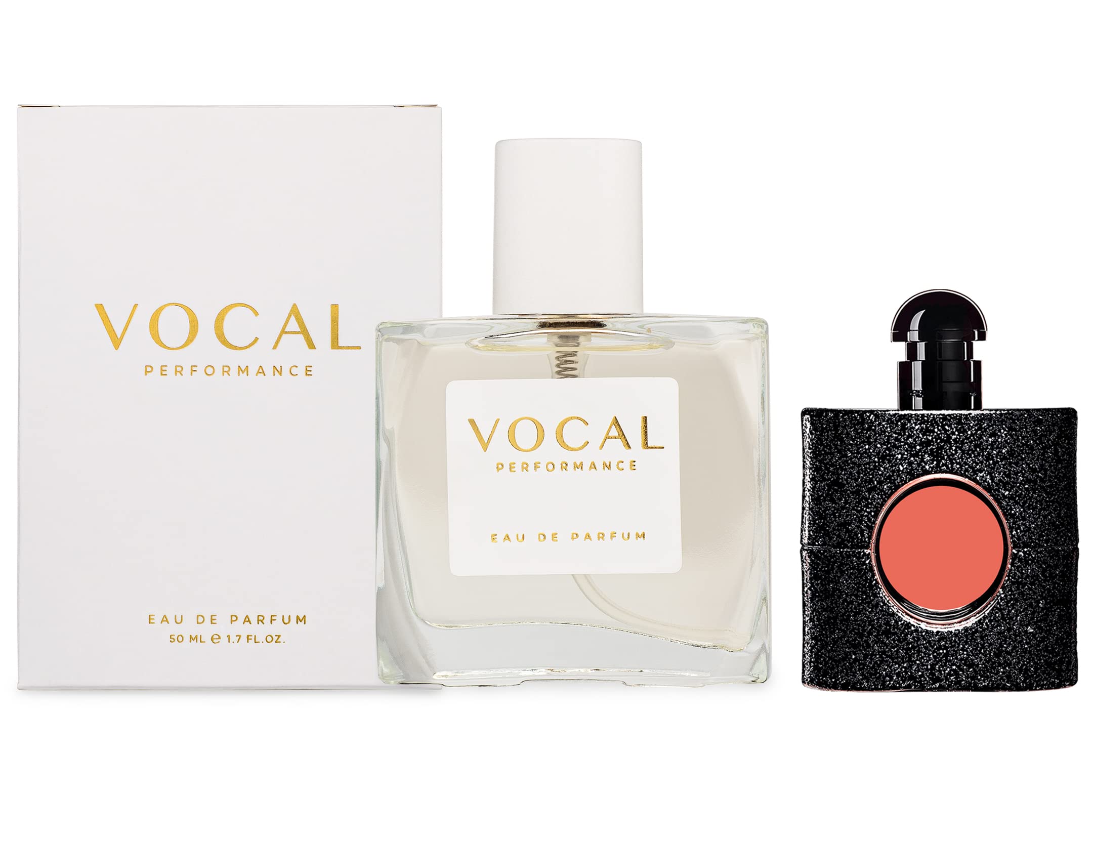 Vocal Performance W016 Inspired by Black Opium Eau de Parfum For Women 1.7 Fl Oz Perfume Replica Version Fragrance Dupe Consentrated Long Lasting