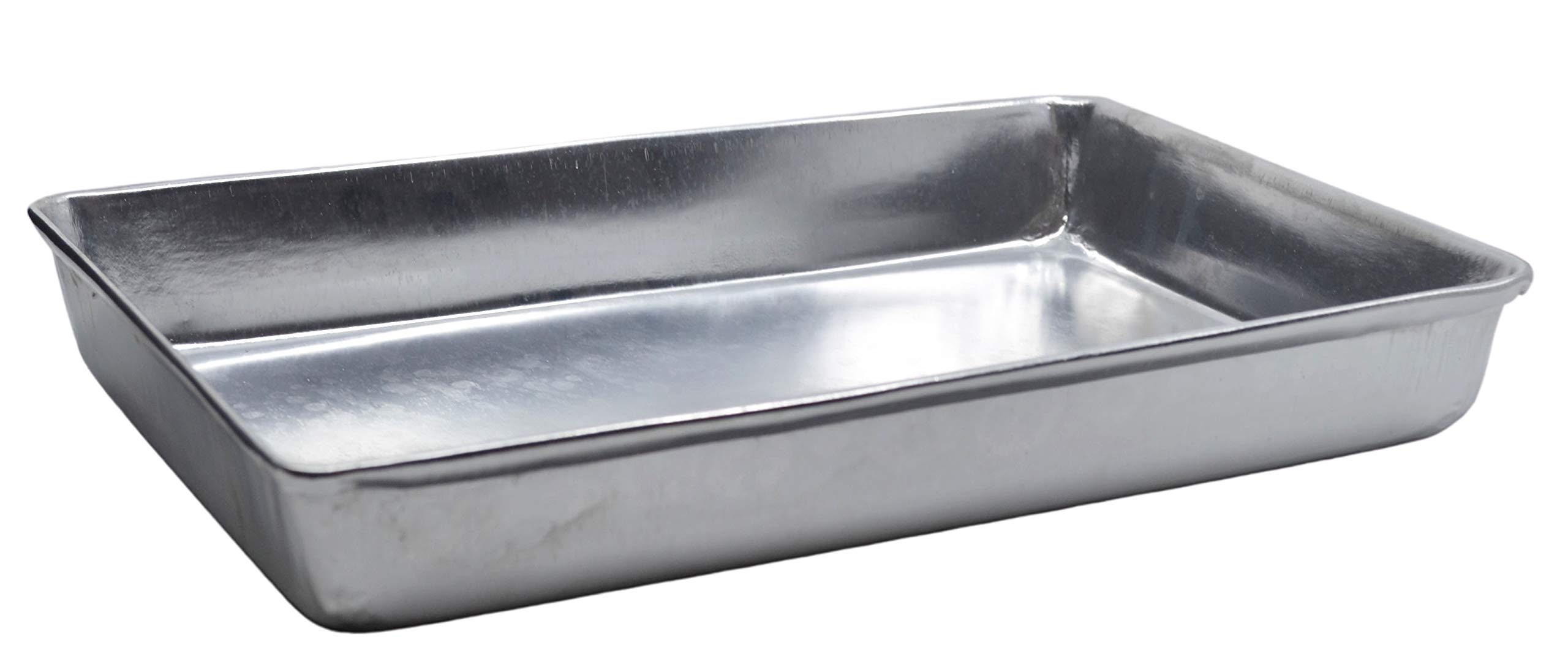 EISCO Dissection Tray, 10" x 7" - Without Wax - Aluminum