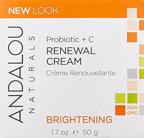 Andalou Naturals Face Cream Probiotic C Renewal 50 ml, 1.7 Fl Oz
