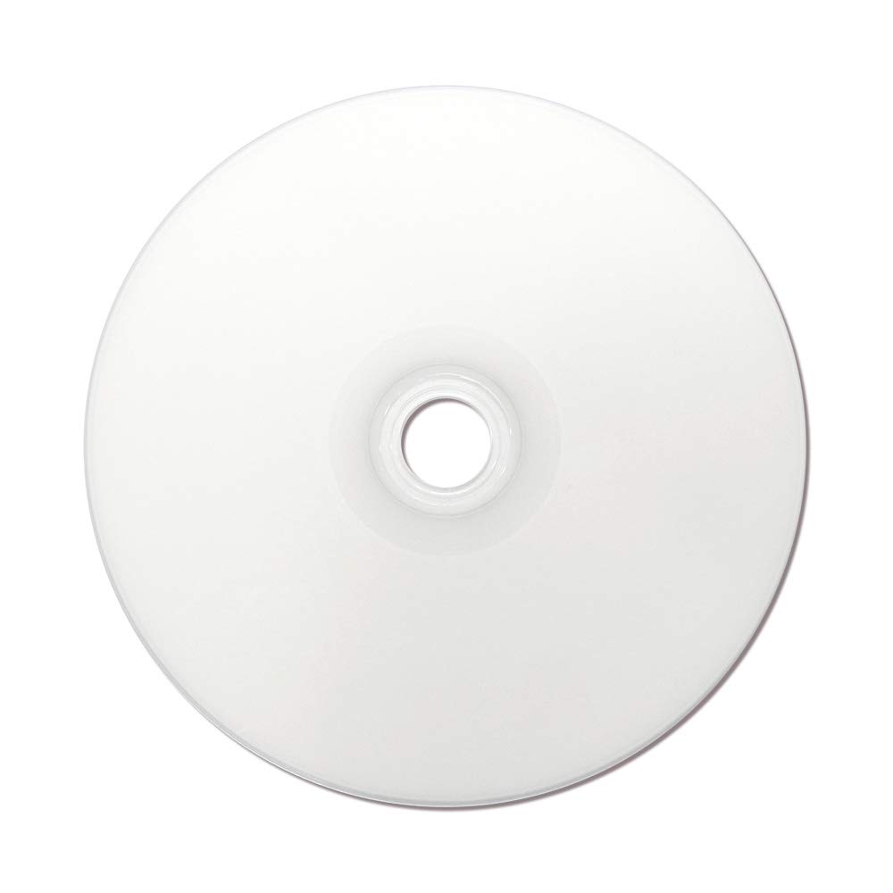 PlexDisc 632-210 16x 4.7GB White Inkjet Printable DVD-R 600 Disc Spindle