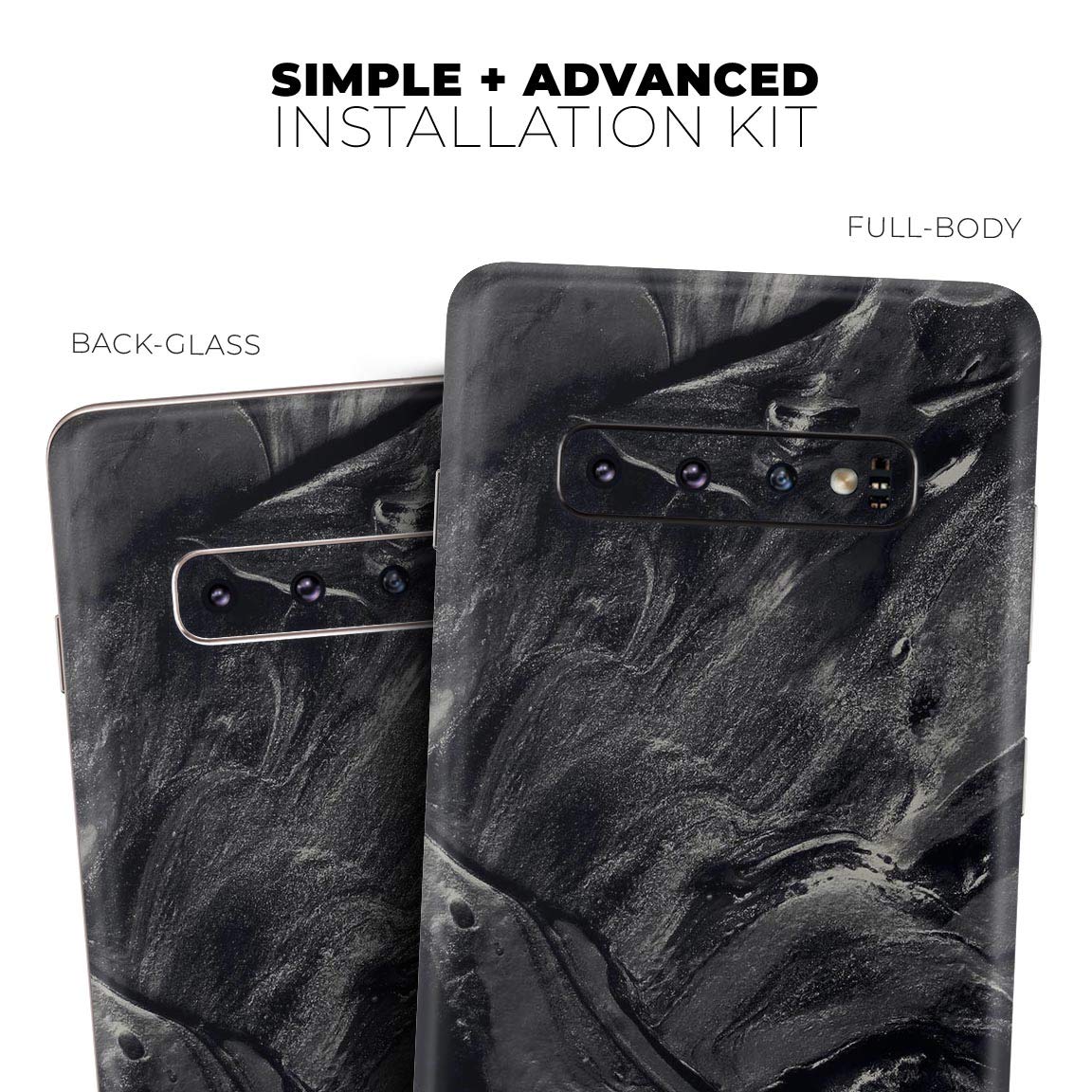 DesignSkinz Liquid Abstract Paint Remix V14 Protective Vinyl Decal Wrap Skin Cover Compatible with The Samsung Galaxy S20 (Screen Trim & Back Glass Skin)