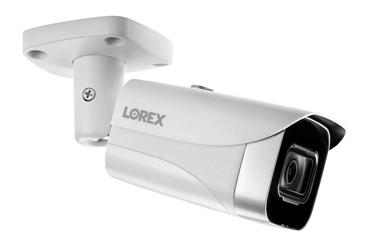 Lorex NC4K8-3224WB 32 Channel 4K Surveillance System with N882A38B 8TB 4K Fusion NVR, 16 Port ACCLPS263B POE Switch and 24 E841CA-E 8MP White Bullet Cameras