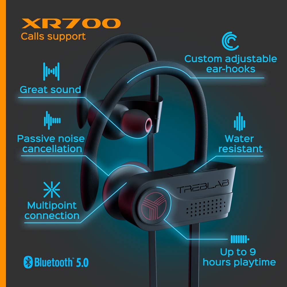 TREBLAB HD77 Ultra Bluetooth Speaker XR700 PRO Wireless Running Earbuds