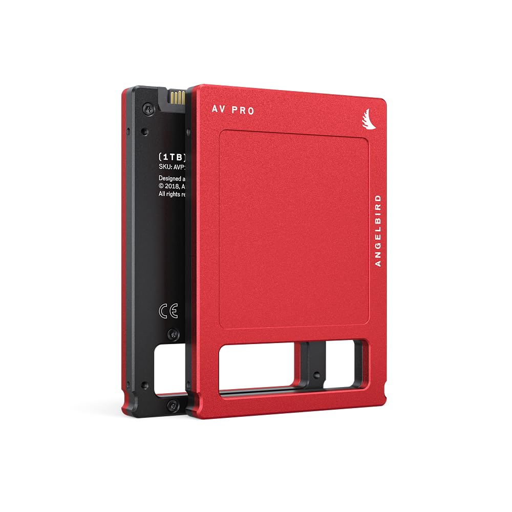 Angelbird - AV PRO MK3-500 GB - SATA 3-2.5" Video and Audio Recording SSD - Professional SSD Certified by Atomos and Blackmagic Design - up to 4K+ Workflows