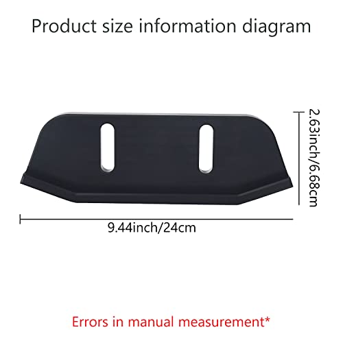 1728567001 A149BS 780-126 Snow Thrower Runner Single Composite Skid Shoe Compatible With Craftsman MTD TroyBilt 1724868, 1728567 3" C to C Snow Blower, Replaces Models 1728567021, 1728567BDG - 2 pack