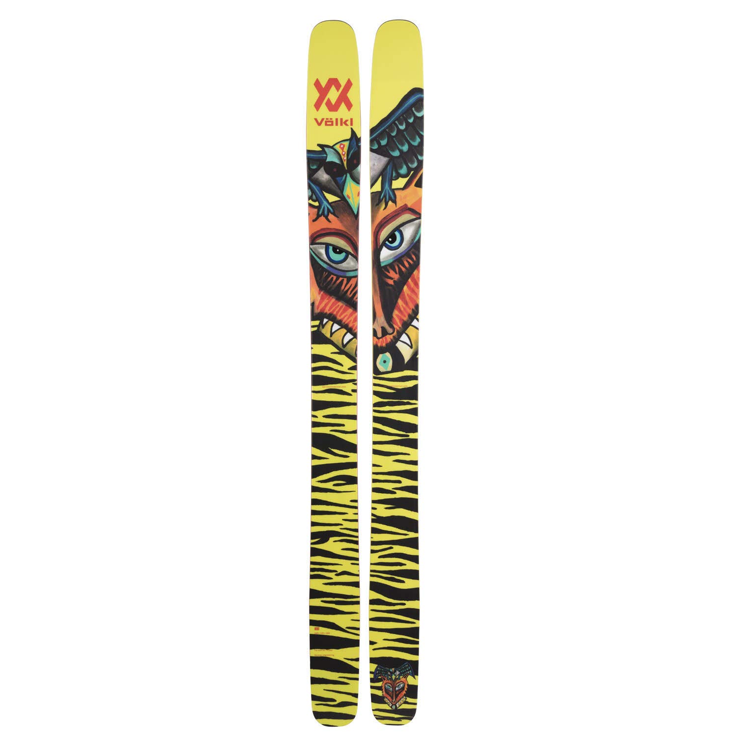 2021 Volkl Revolt 121 Skis (184)