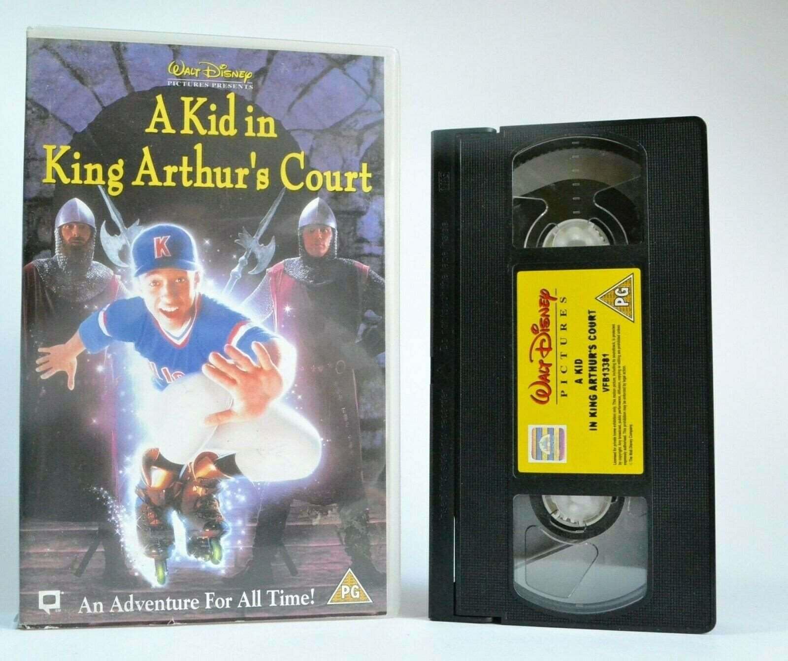 A Kid In King Arthur's Court - Disney Family Film - Large Box - Kids - Pal VHS