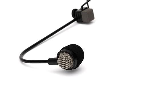 AKG Pro Audio CM311 XLR Reference Head-Worn Condenser Microphone with XLR Connector, Black