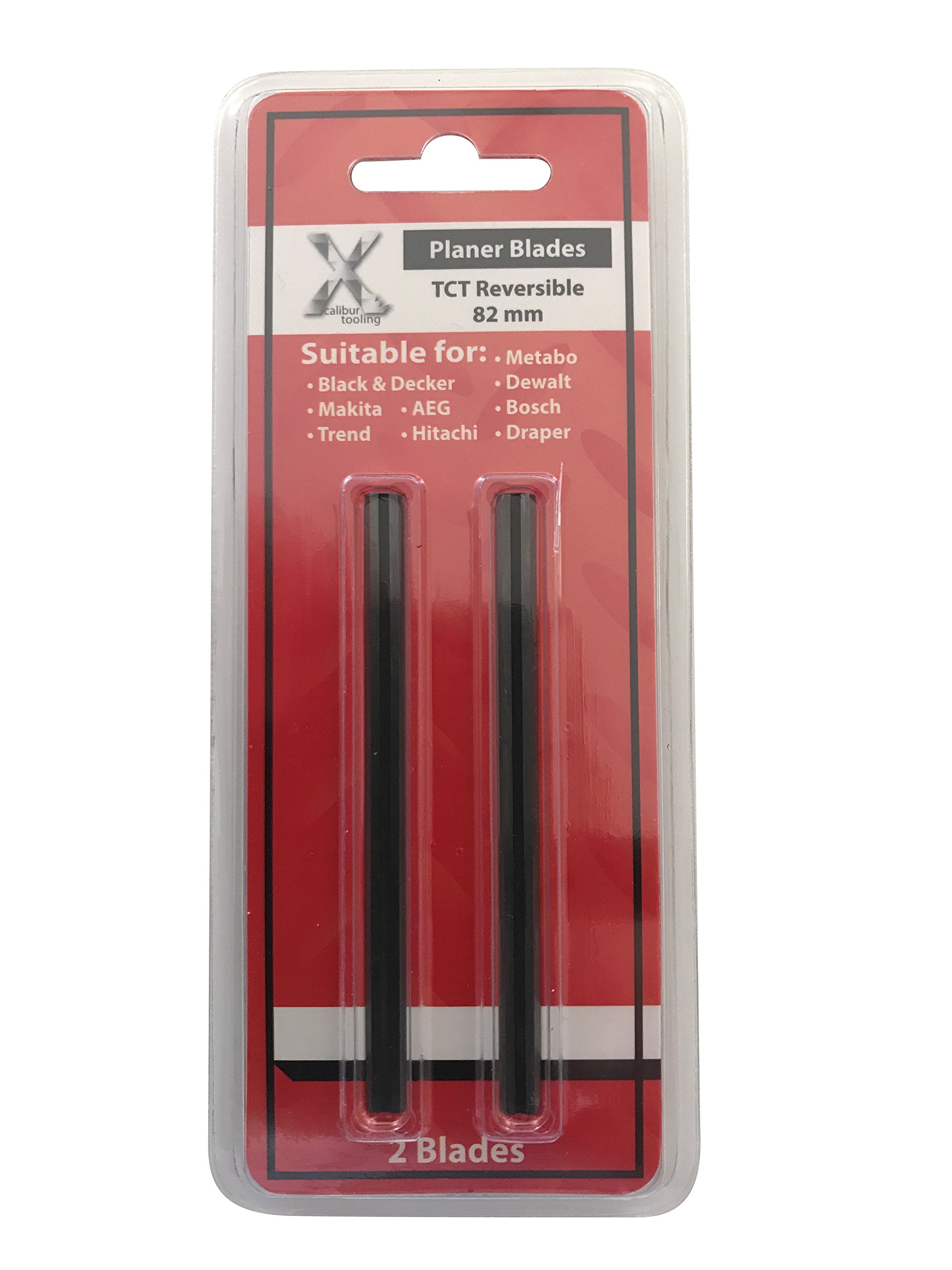 3-1/4" Planer blades Carbide Blades suitable for Bosch, B&D, Craftsman, DeWalt, Hitachi, Ryobi, and Most Hand-Held Planer