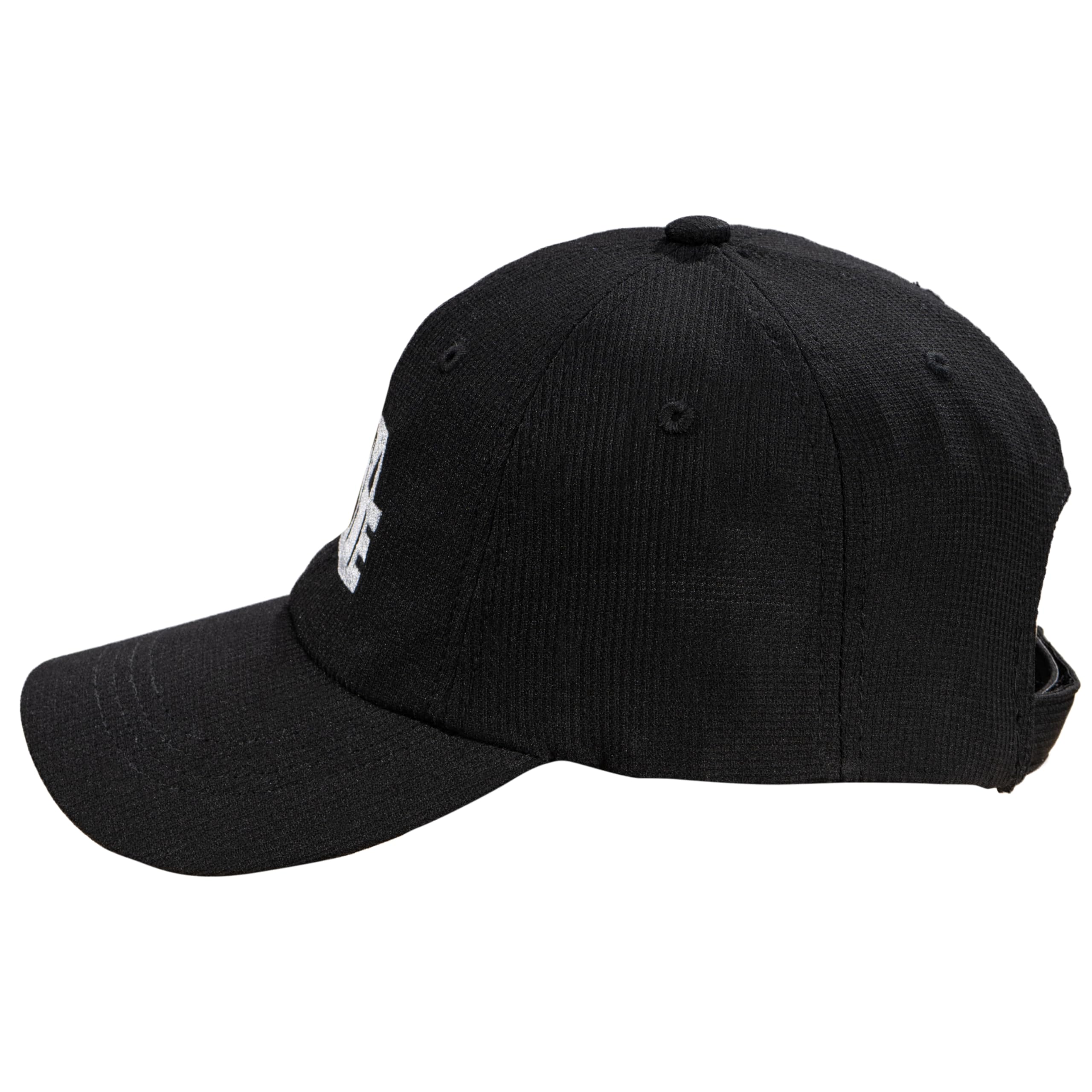 1814 Music Nation Black Embroidered Snap Back Adjustable Hat