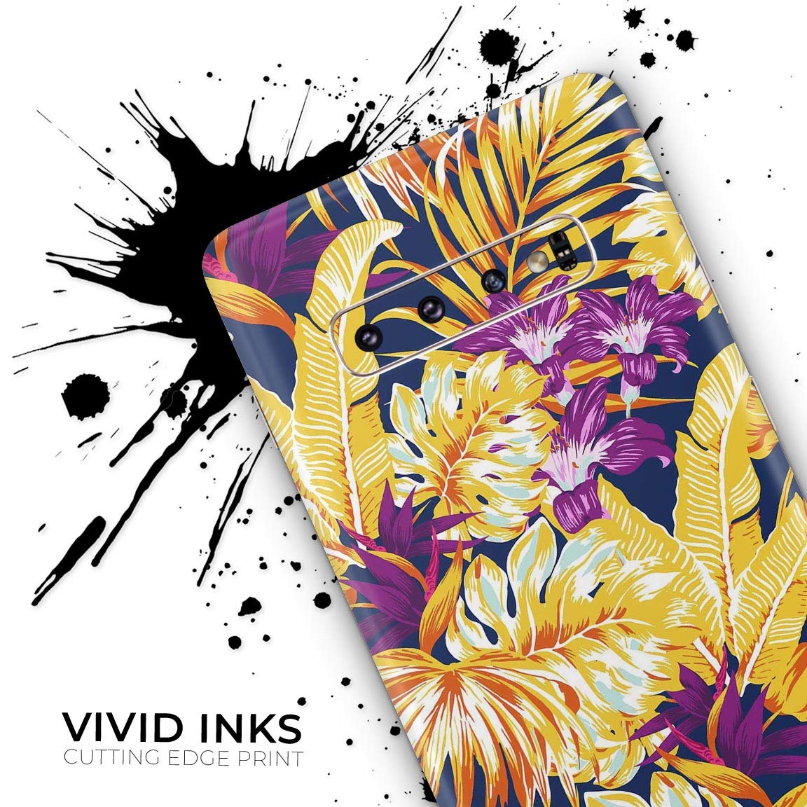 DesignSkinz S17 colorway4 Protective Vinyl Decal Wrap Skin Cover Compatible with The Samsung Galaxy S20 (Screen Trim & Back Glass Skin)