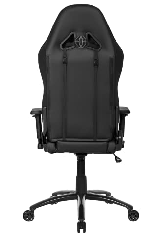 AKRacing Core Series SX Gaming Chair with High Backrest, Recliner, Swivel, Tilt, Rocker and Seat Height Adjustment Mechanisms with 5/10 Warranty - Black
