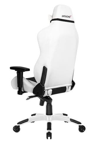AKRacing Masters Series Premium Gaming Chair with High Backrest, Recliner, Swivel, Tilt, Rocker and Seat Height Adjustment Mechanisms with 5/10 Warranty