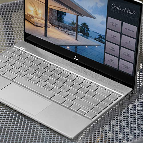 HP Envy 13” Thin Laptop W/ Fingerprint Reader, FHD Touchscreen, Intel Core i7-8565U, 8GB SDRAM, 256GB SSD, Windows 10 Home (13-aq0005nr, Natural Silver)