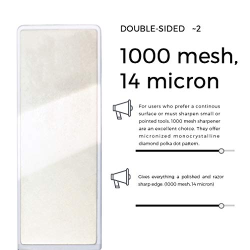 5-In-1 Diamond Sharpening Plate Knife And Scissors Sharpener Ceramic Knife Sharpener Rod Double-Sided 400/1000 Grit Honeycomb Surface Outdoor Kitchen Grinding Tool