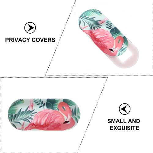 OSALADI Webcam Privacy Cover Computer Webcam Cover 3pcs Webcam Privacy Covers Flamingo Pattern Webcam Blocker for Laptop Tablet Laptop Camera Cover Laptop Camera Cover