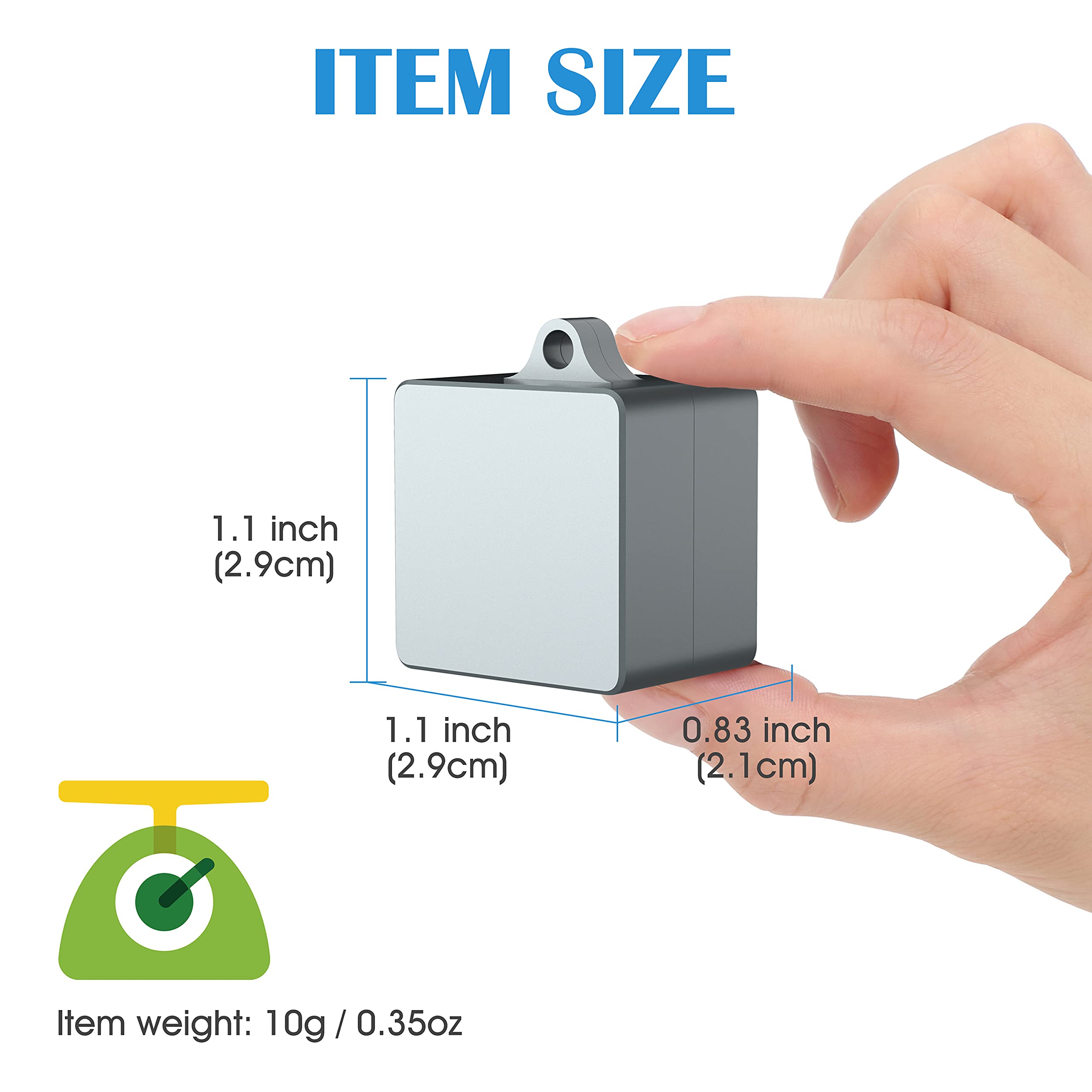 HONKID Switch Opener Aluminum Keyboard Switch Opener for Cherry MX Gateron Kailh Box Outemu Akko and Panda Mechanical Switches with Metal Magnet (Grey)