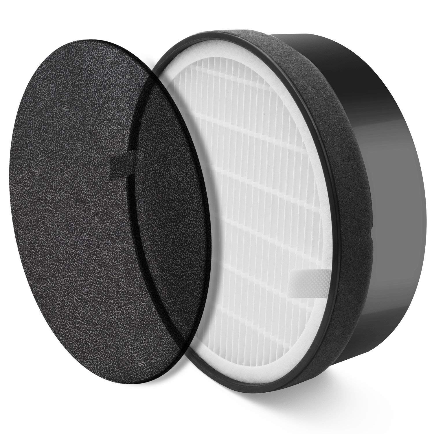 Altec Filters Compatible with LV-H132 Levoit Air Purifier Replacement Filters, 2 Hepa Filters & 2 Carbon Prefilters