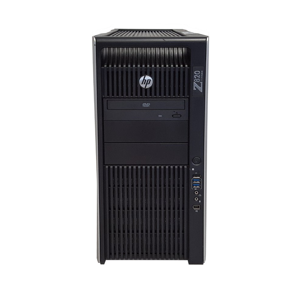 Compatible Workstation HP Z820 Workstation 2X E5-2680 v2 2.8GHz 20-Cores 256GB RAM 512GB SSD + 2TB HDD Dual FX 3800 Win10 Pro (Renewed)