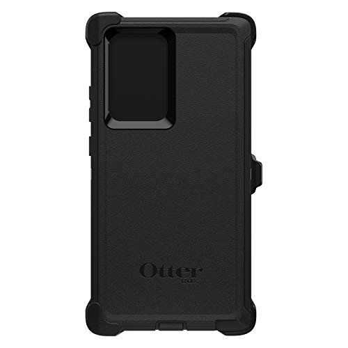 OtterBox Defender Case for Galaxy Note 20 Ultra 5G, Shockproof, Drop Proof, Ultra-Rugged, Protective Case, 4X Tested to Military Standard, Black, No Retail Packaging