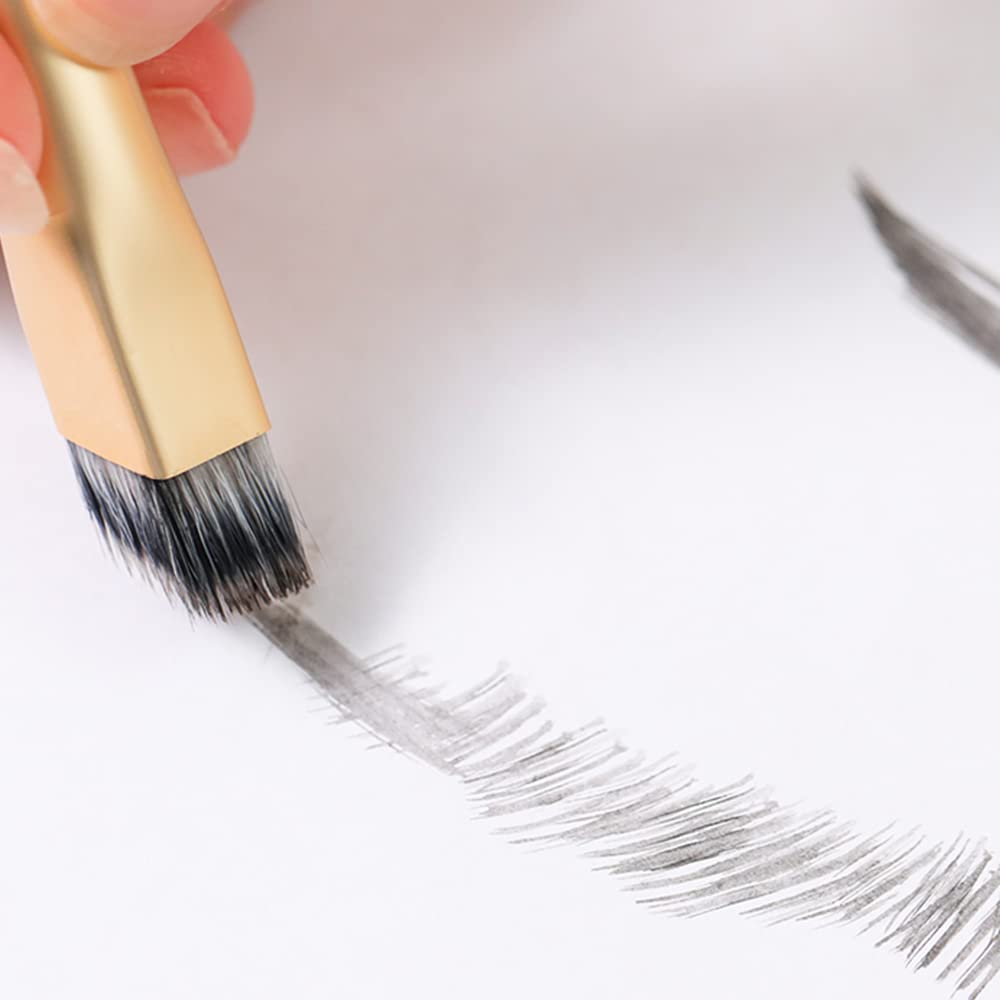 3Pcs Multi-Function Eyebrow Brush,Eyebrow Brush,Three-Dimensional Concealer Makeup Brush,Professional Eyebrow Brush,Eye Brow Concealer Contour Brush,Brow Makeup Brush Ultra Thin for Women and Girls