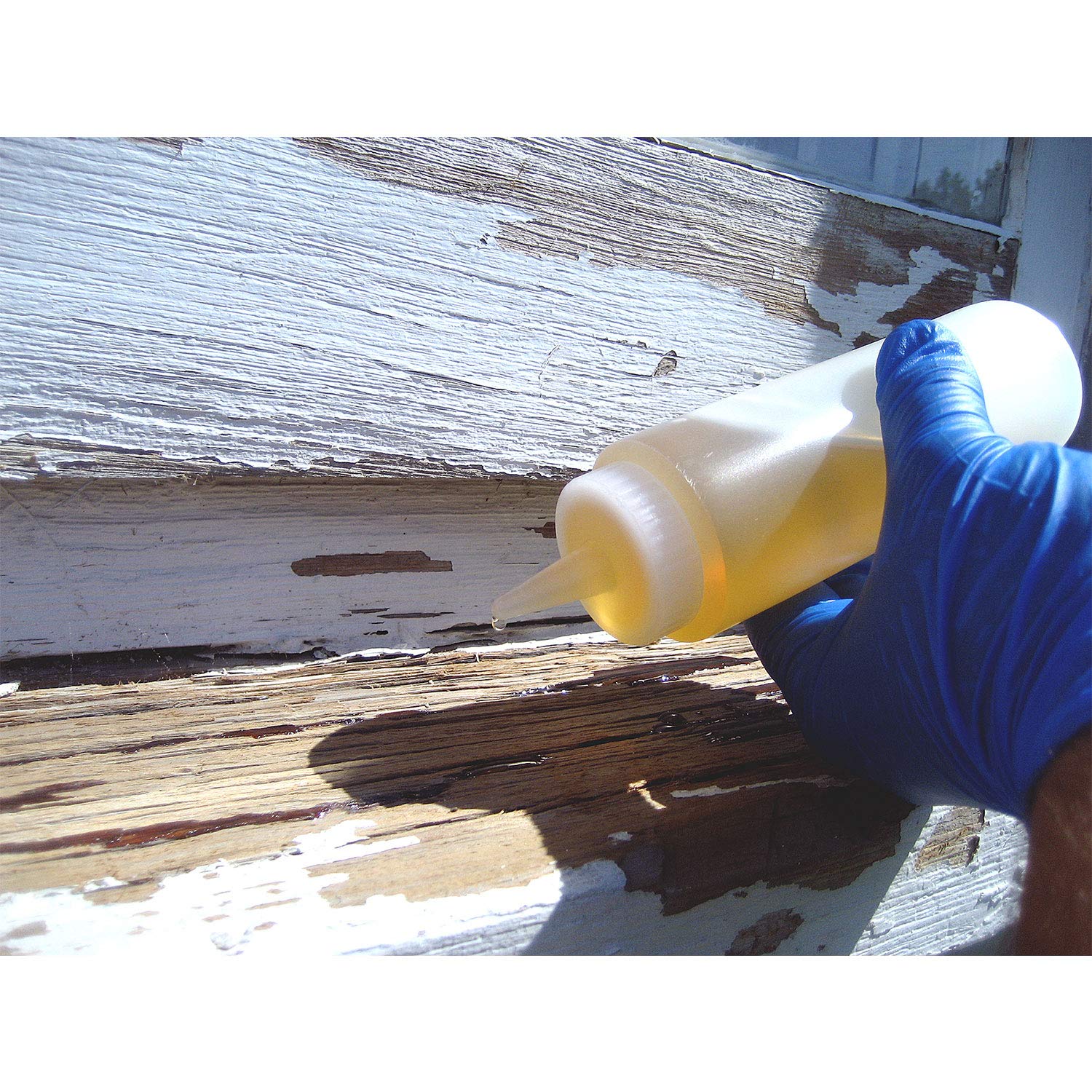 Abatron LiquidWood 2 Pint Kit β 2-Part Structural Epoxy Wood Hardener and Consolidant Resin.
