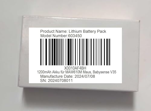 AOLIKES 603450 Battery, 1200mAh Replacement Battery for Sony PlayStation Gold Wireless Headset, CUHYA 0080 Headphones Battery, PS3 Controller CECHZC2E,CECHZC2U and PS4 Cuh-zct1u Battery Replacement