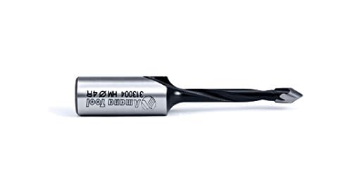 Amana Tool - 313005 Carbide Tipped Through-Hole Boring Bit R/H 5mm Dia x 57mm Long x 10mm