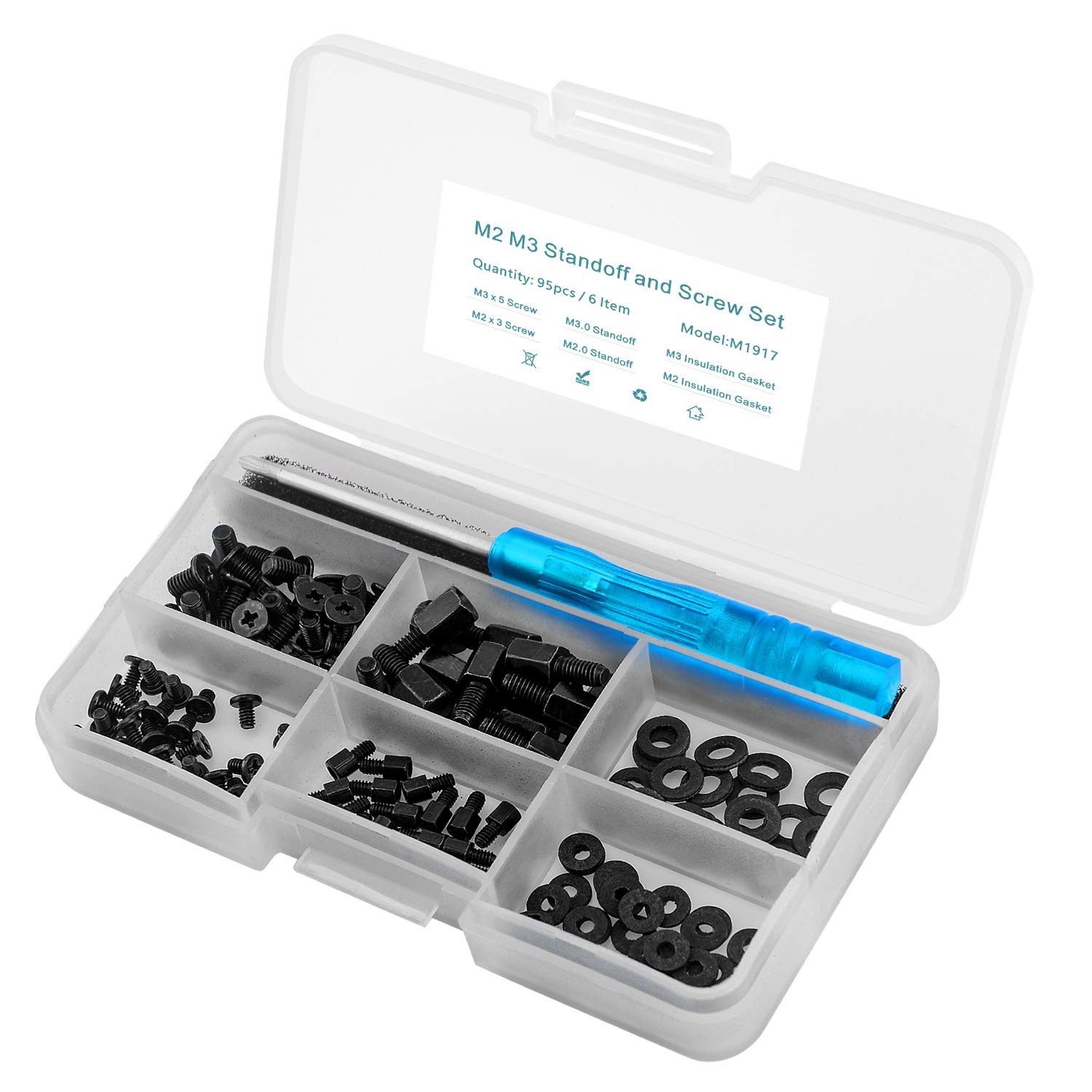 M2.0 M3.0 Standoff and Screw Set Laptop Notebook Personal Computer SSD HDD Screws Kit for SSD Memorial Motherboard HDD
