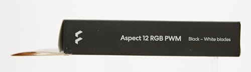 Fractal Design Aspect 12 RGB 120 mm PWM Wide 500-2000 RPM Range Black Frame Computer Fan