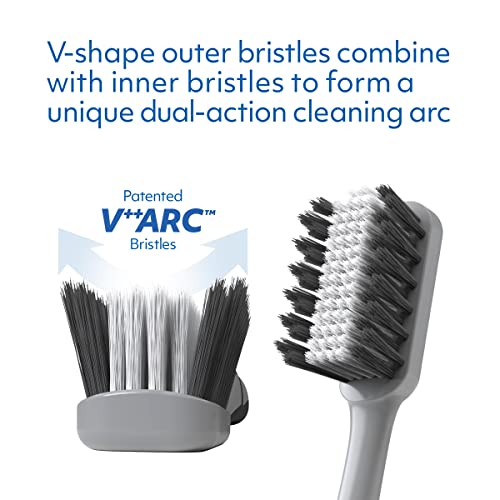 Ooak Eco-Friendly V-Eco Toothbrush with a Replaceable Brush Head System with 1 Additional Replacement Head - Silver Chrome