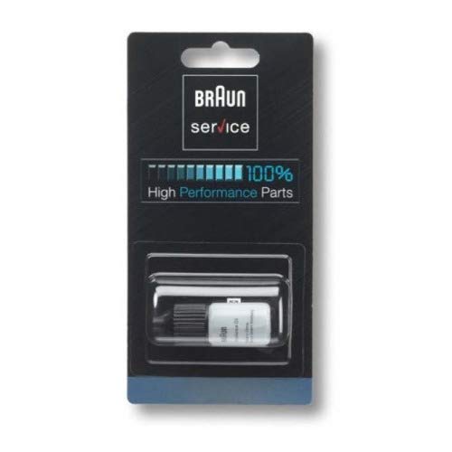 Braun Pulsonic Clean and Renew Base Unit with Braun Clean and Renew Refills (Pack of 2), Braun Cleaning Brush, and Braun Shaver Oil (4 Items)