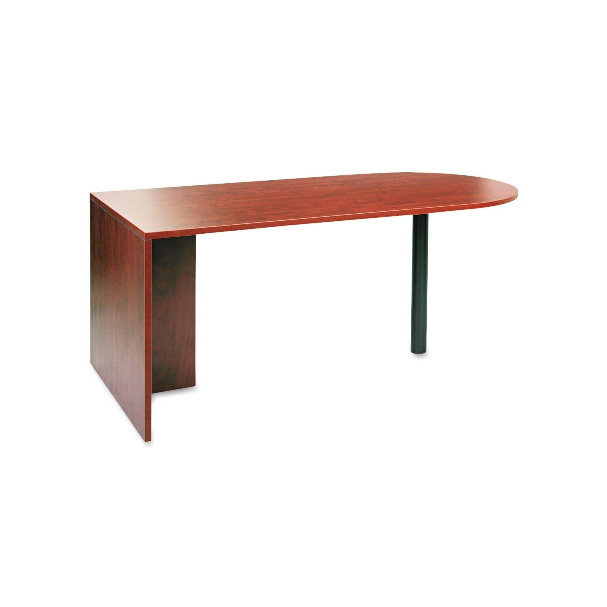 Alera ALE Valencia Series D Top Desk, 71w x 35 1/2d x 29 5/8h, Medium Cherry