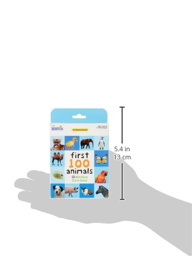 Briarpatch | First 100 Animals Matching Card Game, Ages 2+