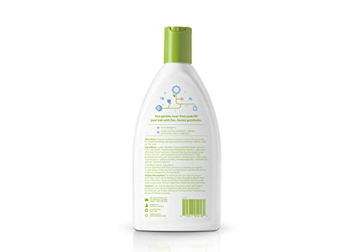 Babyganics Bubble Bath, Non-Allergenic, Gently Cleanses, Fragrance Free, 20 Fl Oz (Pack of 2), Packaging May Vary